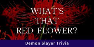 What’s The Name of Red Flowers in Demon Slayer and Its Meaning?