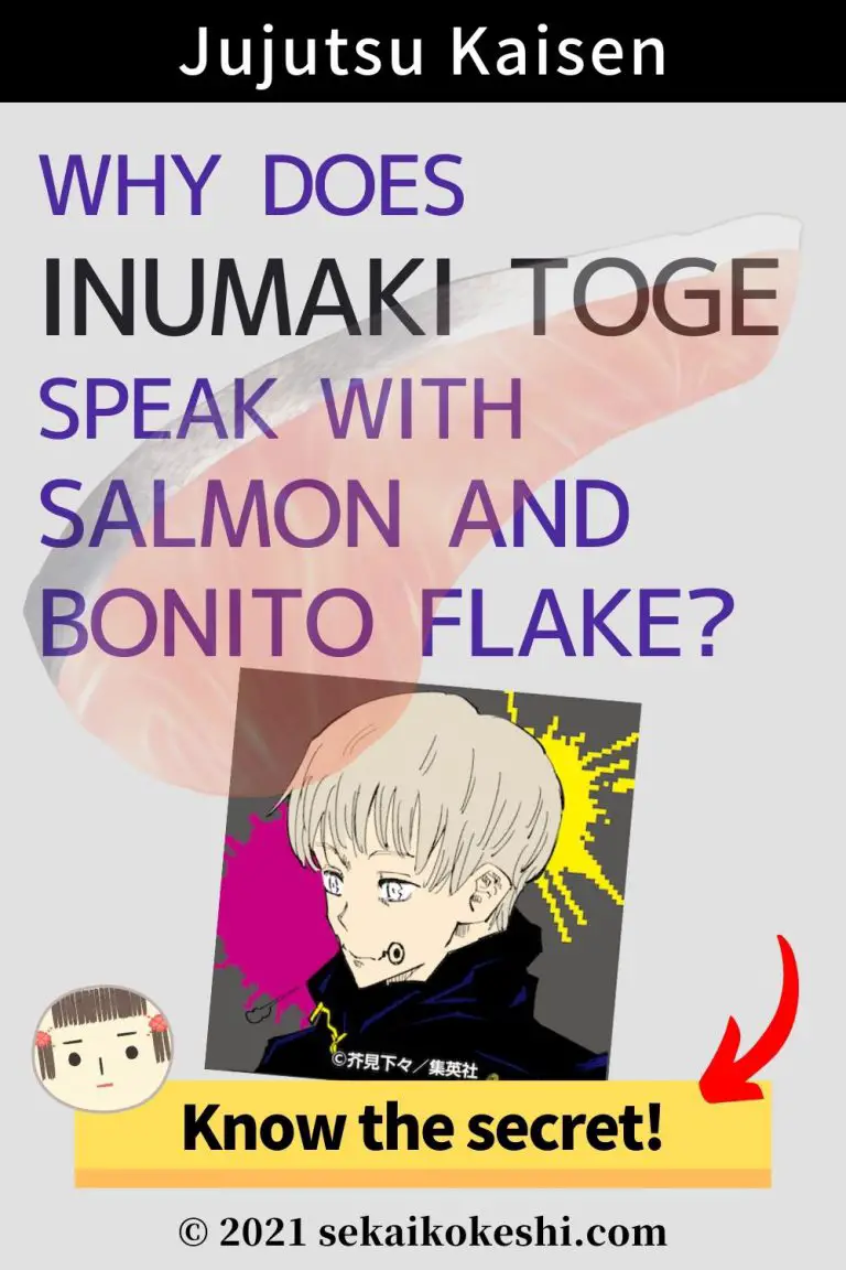 Why Does Inumaki Toge Say Salmon? He Can’t Speak?
