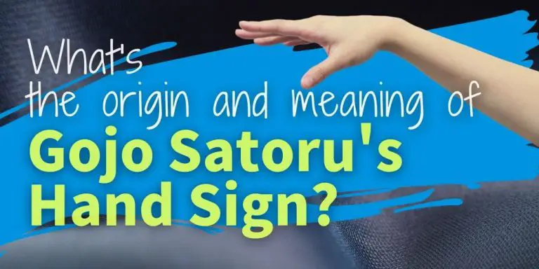 What Is Gojo Satoru’s Hand Sign of Finger Crossed Pose?