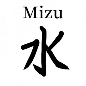 Kanji Symbol for WATER and 23 Common Japanese Water Words